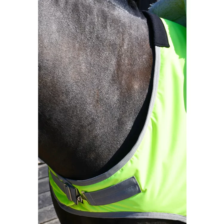 Rhinegold Yellow Fixed Chest Waterproof Ride-On Exercise Rug